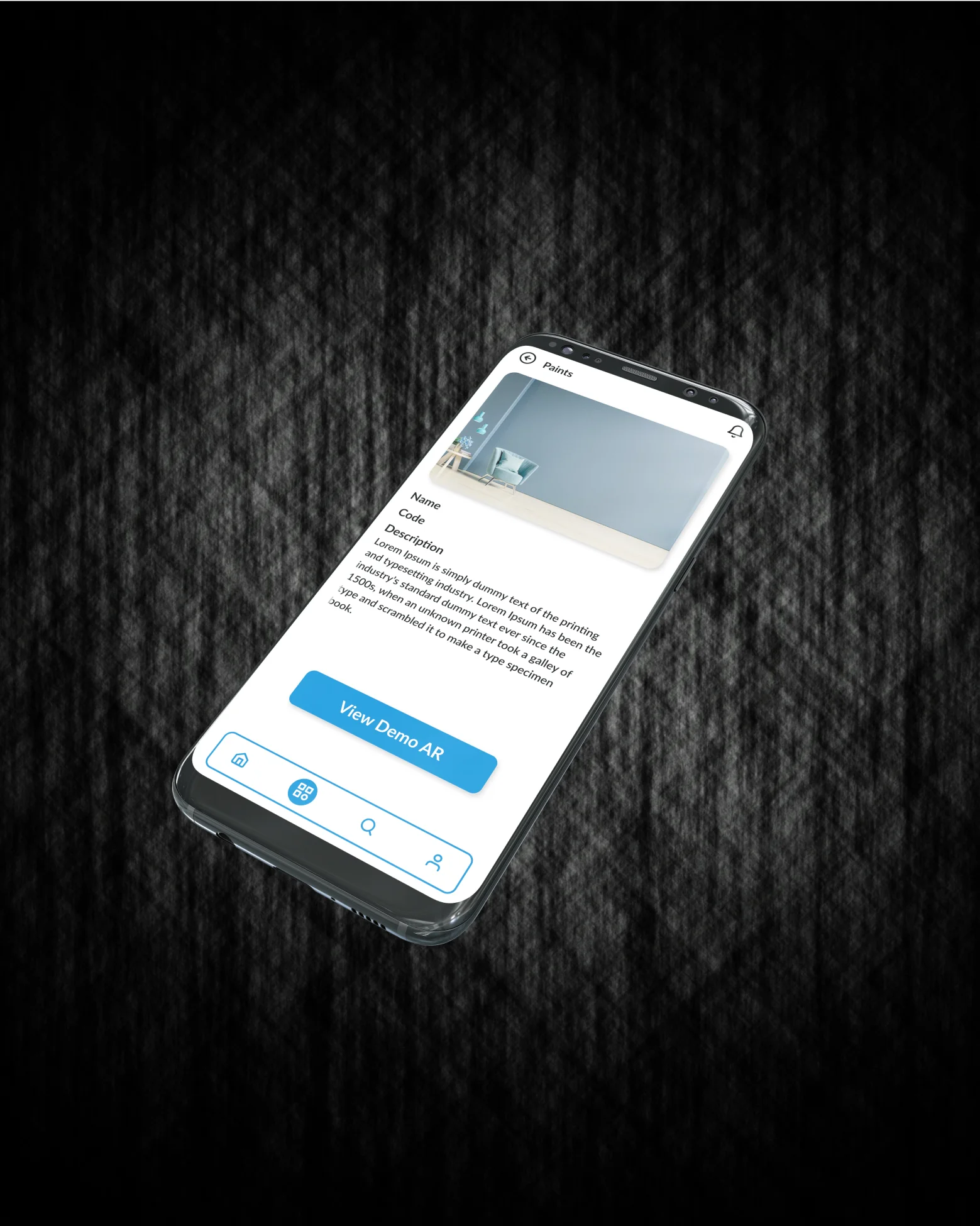 AR tiles, paint & Wallpaper