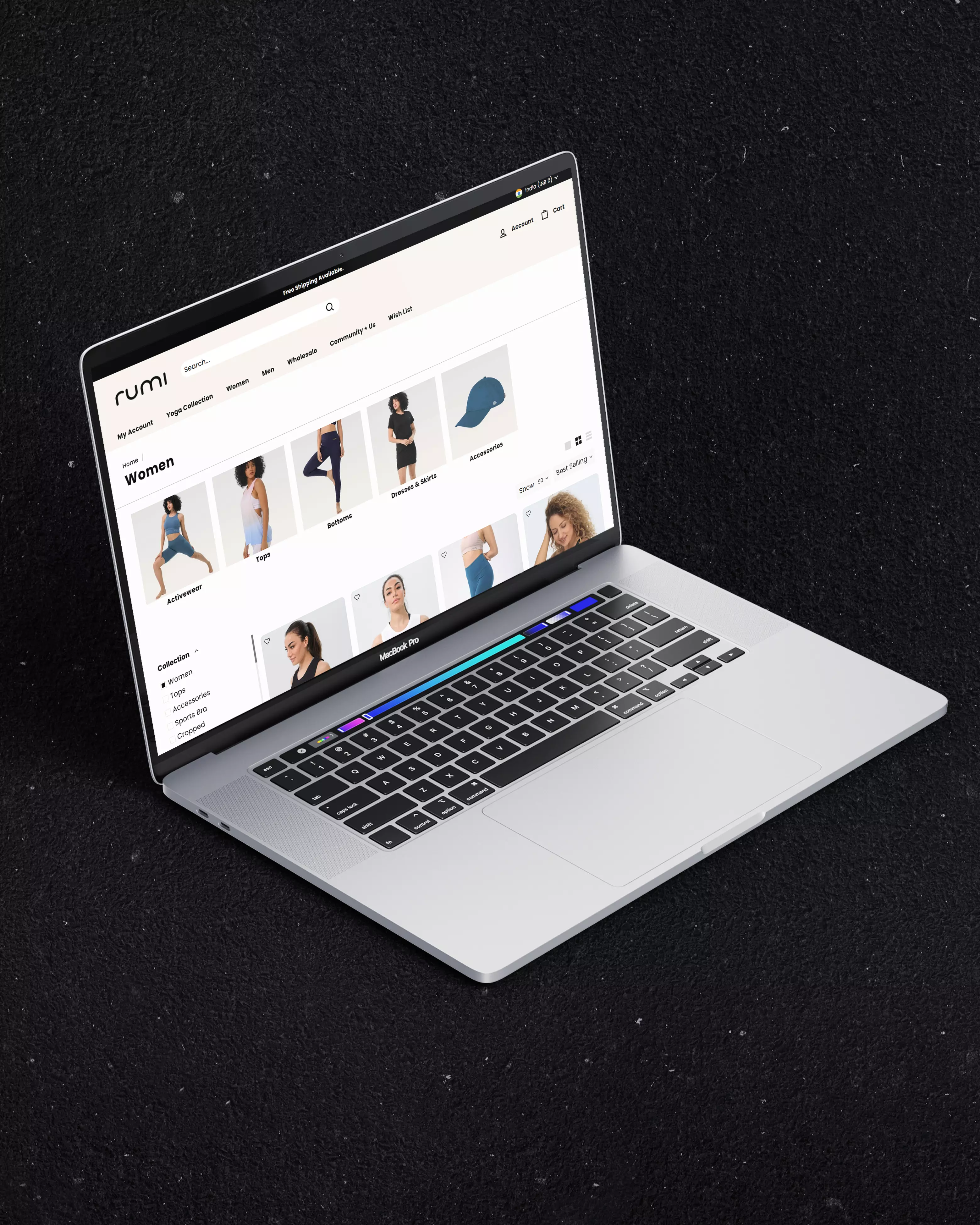 Rumi Earth - E-Commerce Website